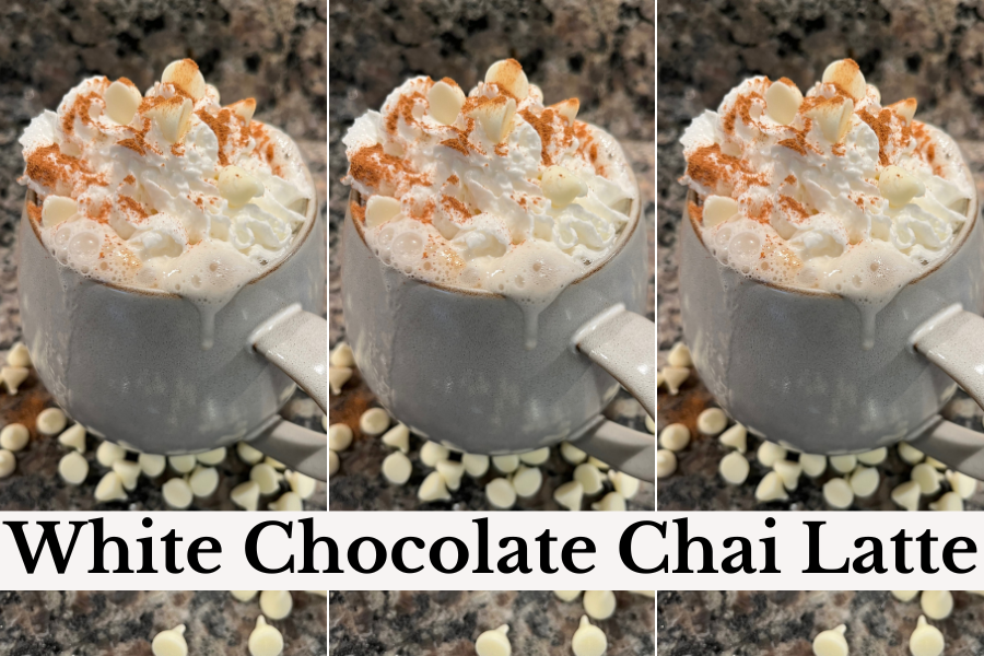 White Chocolate Chai Latte | A Delicious Way to Stay Warm • Start with ...