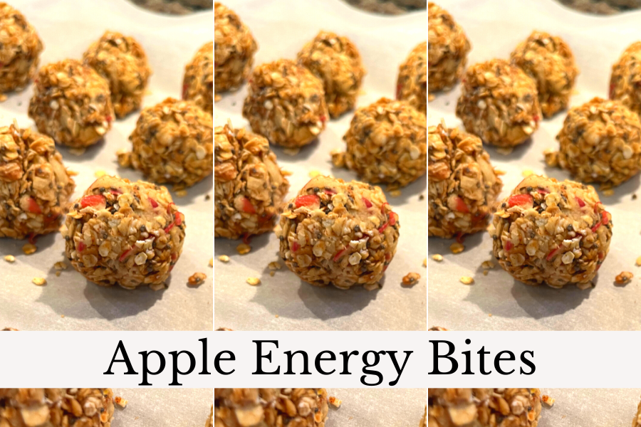 Delicious Apple Energy Bites | A No Bake Delight • Start with the Bed