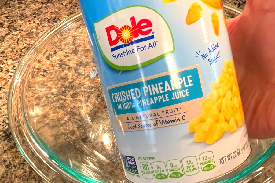 3 Ingredient Pineapple Dessert to Love • Start with the Bed