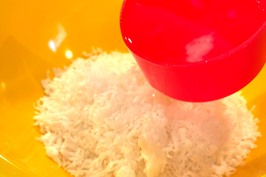No Bake Coconut Bars | A Quick 3 Ingredient Recipe • Start with the Bed