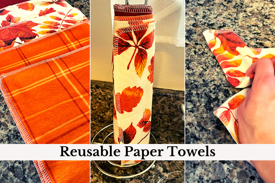 Reusable Paper Towels | 3 Main Reasons They Are Best • Start with the Bed