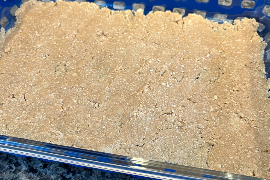 The Best Baked Apple Crumble • Start with the Bed