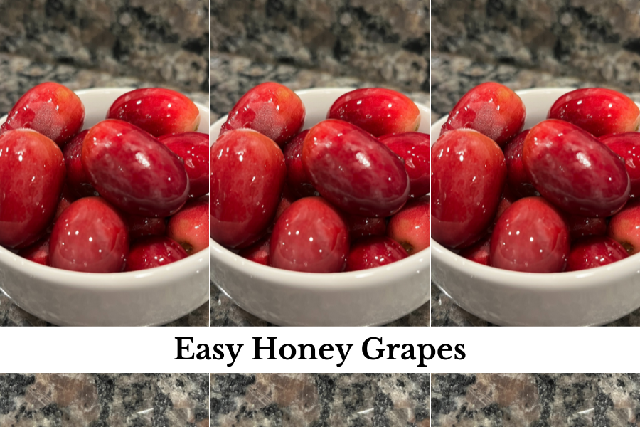 Easy Honey Grapes | Refreshing and Delicious • Start with the Bed